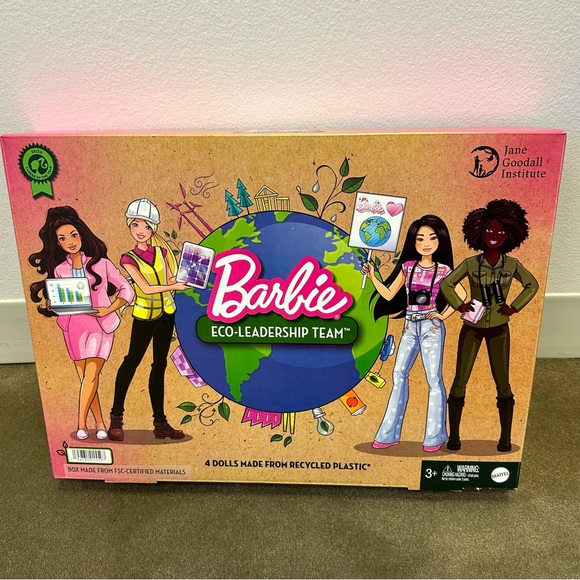 Mattel | Toys | Barbie Eco Leadership Team Dolls | Poshmark